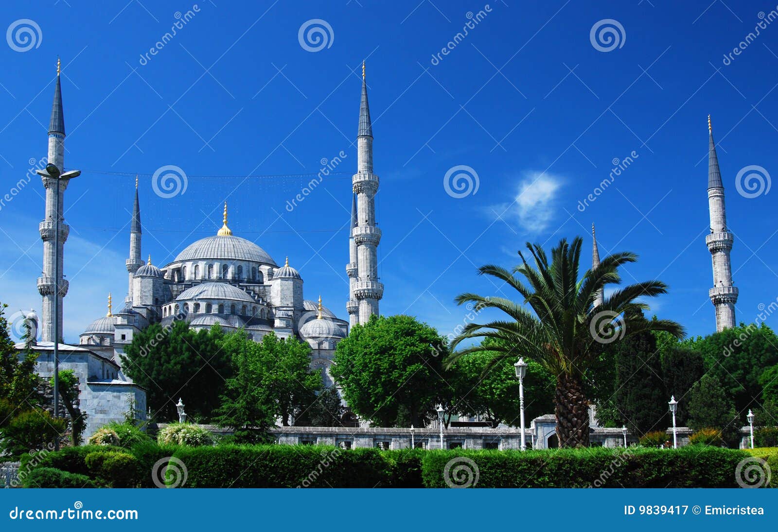 Blaue Moschee (Camii) Istanbul Stockbild - Bild von haube, istanbul ...