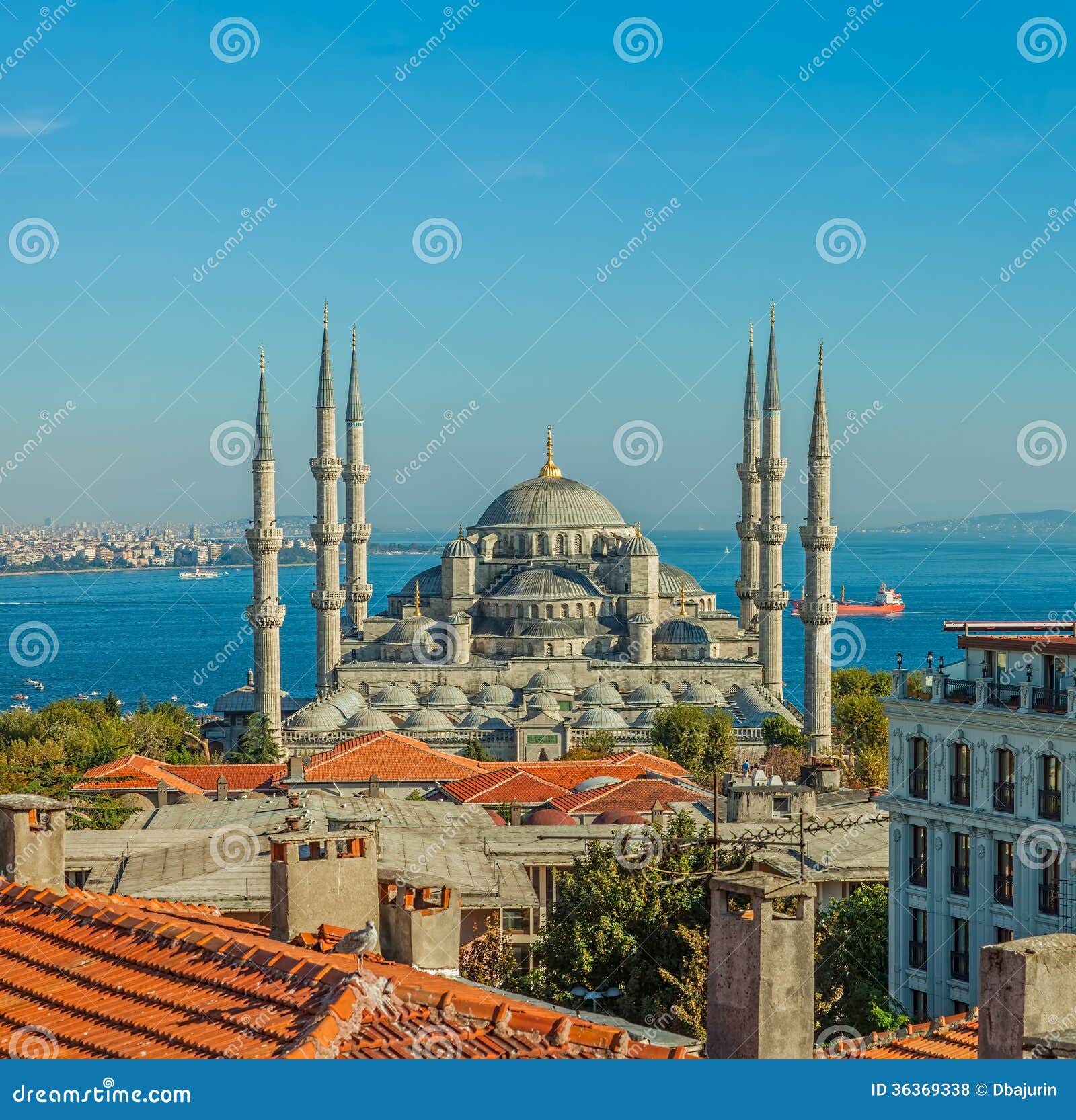 Blaue Moschee in Istanbul stockfoto. Bild von kuppel - 36369338
