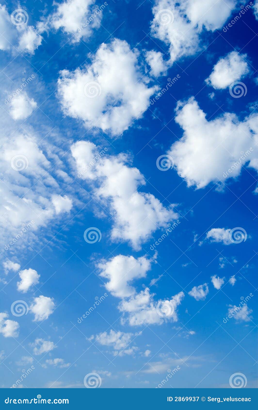 Blauer Himmel stockbild. Bild von abdeckung, wunderbar - 2869937