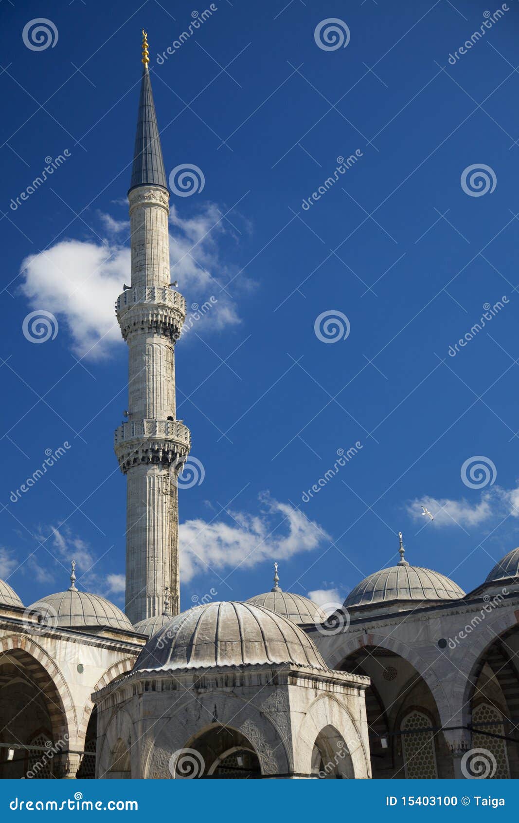 Blauer Moschee Hof/Istanbul Stockfoto - Bild von architektur, ehrfurcht ...