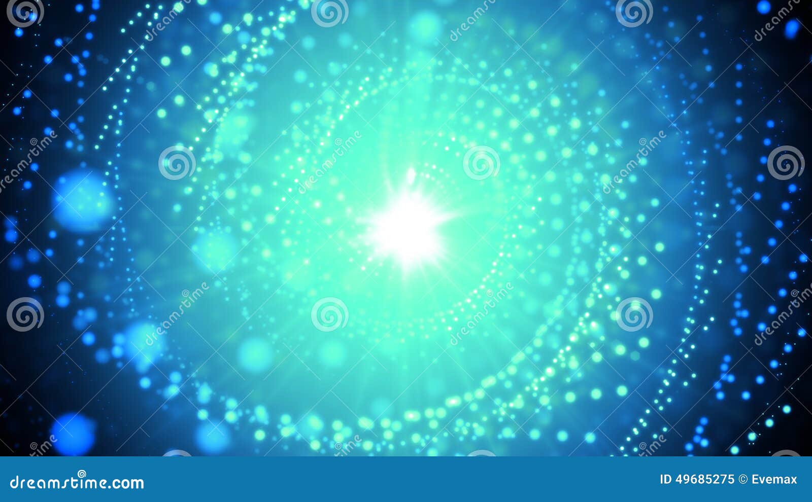 Blaues Zusammenfassungs-Funkeln Stock Abbildung - Illustration von ...