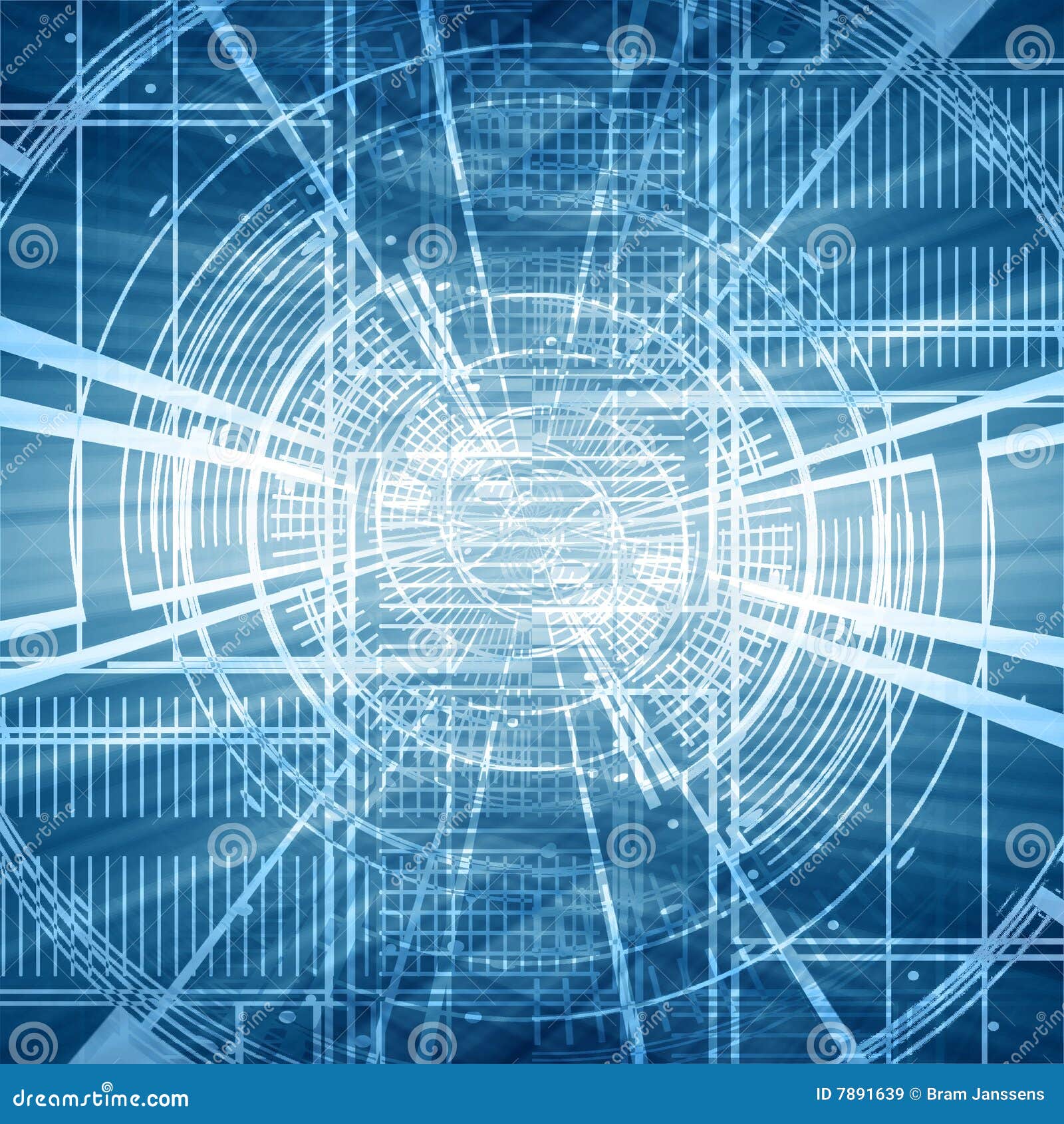 Blaupause stock abbildung. Illustration von hintergrund - 7891639