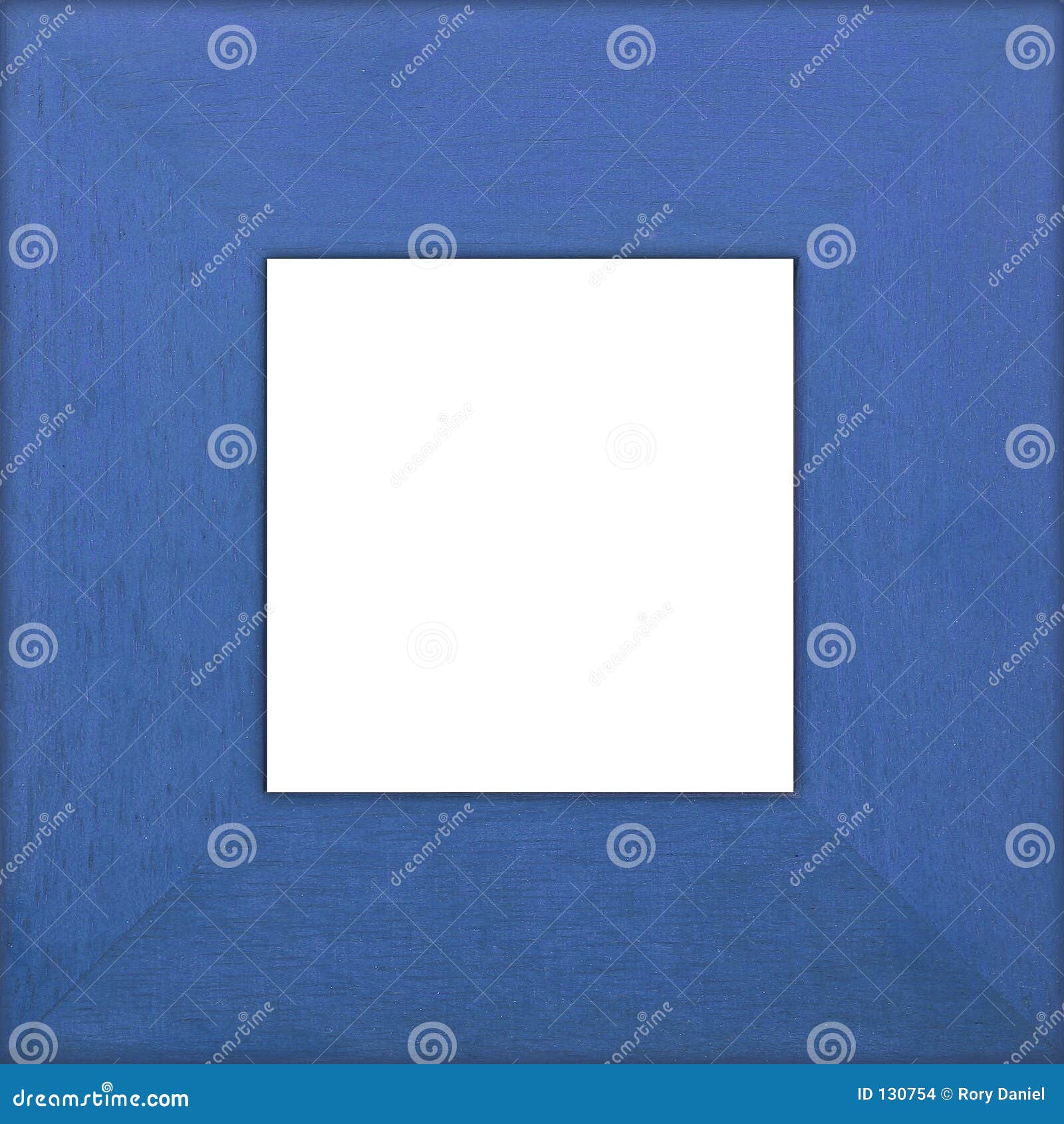 Blauw Vierkant Frame stock foto. Image of schot, blauw - 130754