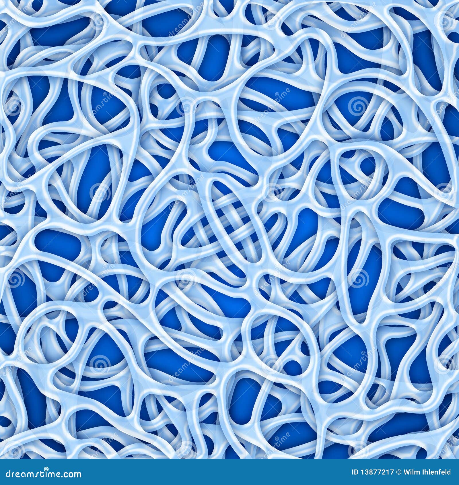 Blauwe Amorfe Netto Achtergrond Stock Illustratie - Illustration of ...