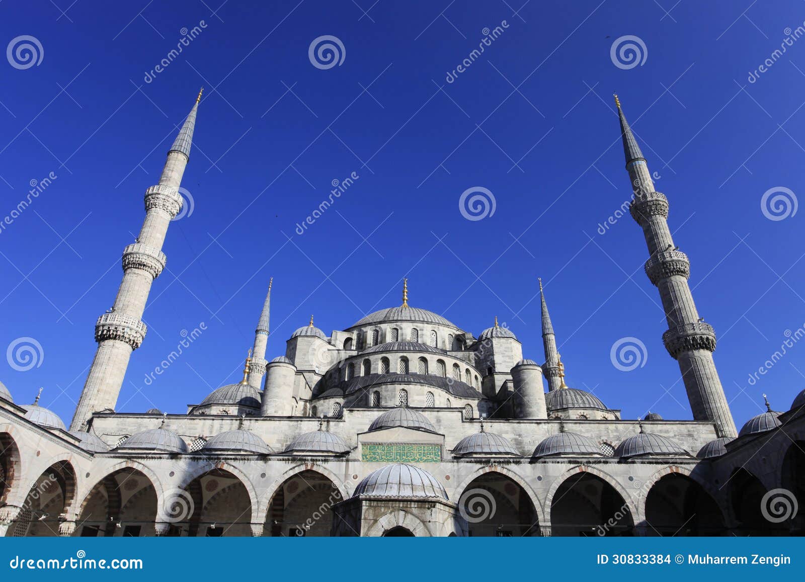 Blauwe Moskee stock foto. Image of moskee, beroemd, blauw - 30833384