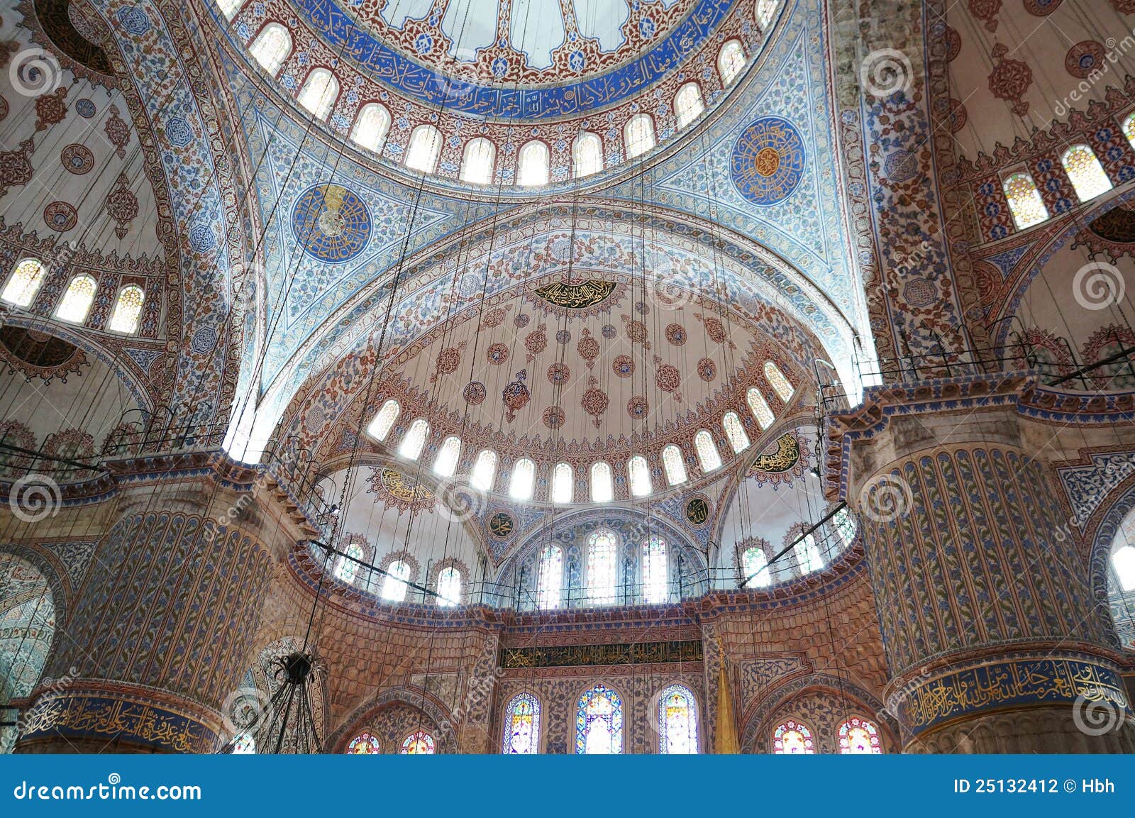 Blauwe Moskee, Turkije stock foto. Image of prachtig - 25132412