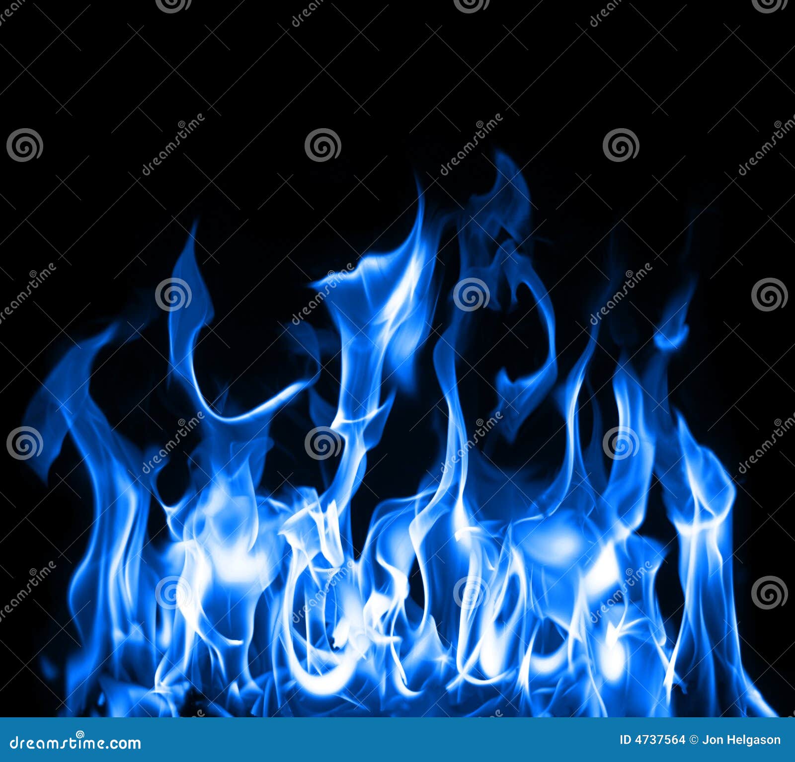 Blauwe vlammen stock foto. Image of verbranding, blauw - 4737564