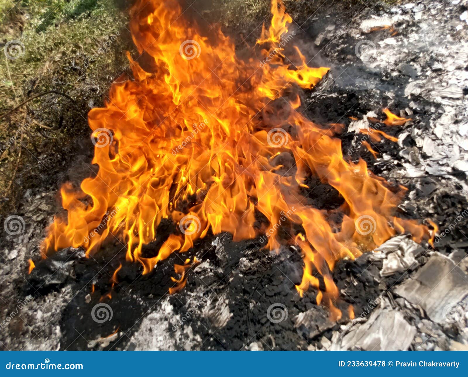 Blaze Fire and Flame Texture Background. Fire with Black Smoke Dust and ...