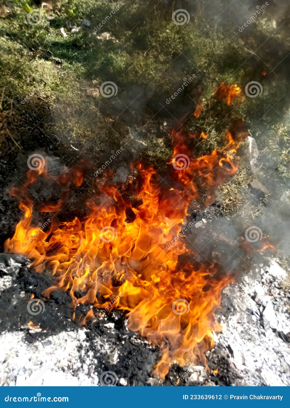 Blaze Fire and Flame Texture Background. Fire with Black Smoke Dust and ...