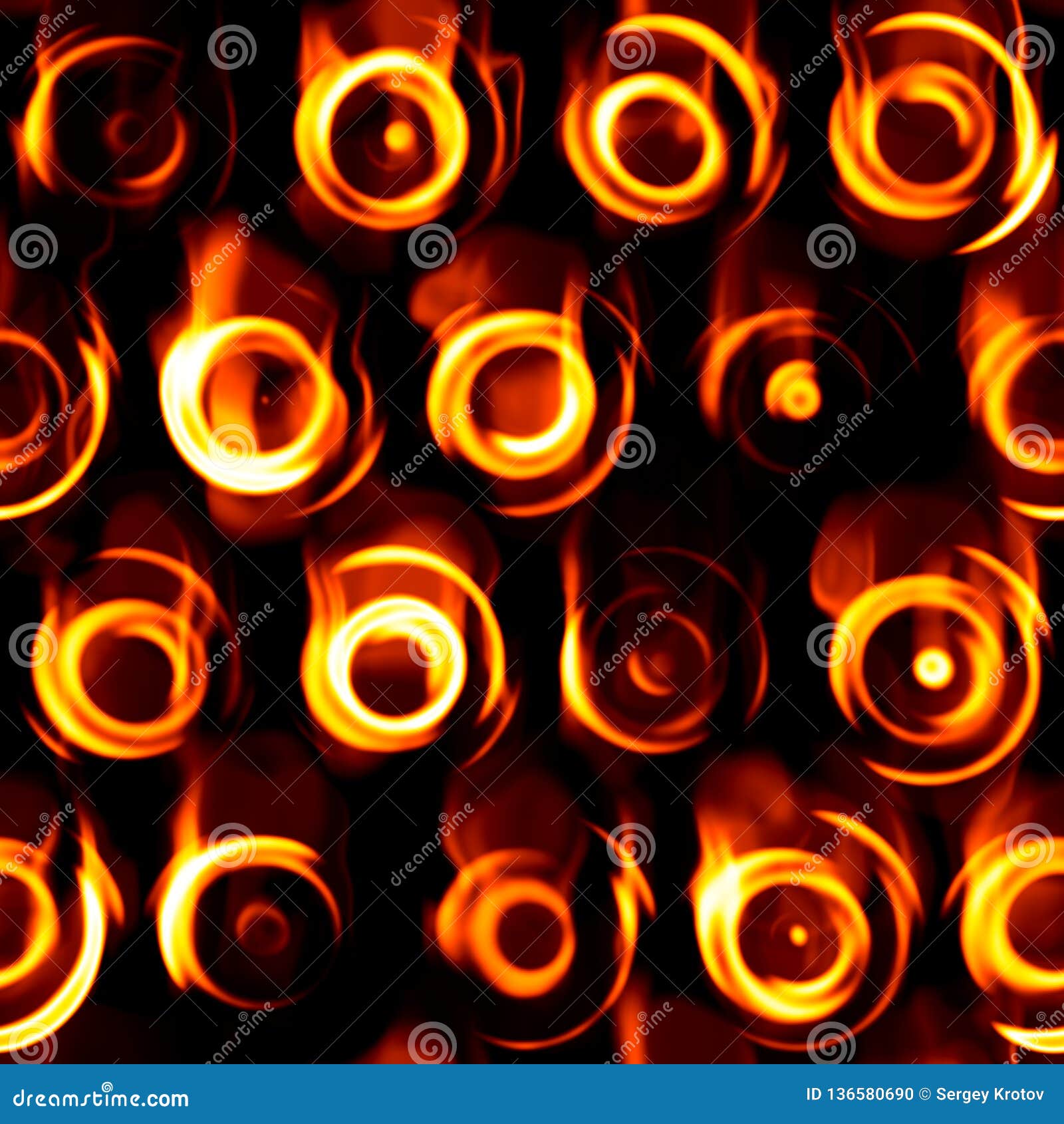 Blaze Fire Flame Texture Background. High-resolution Seamless Polygonal ...
