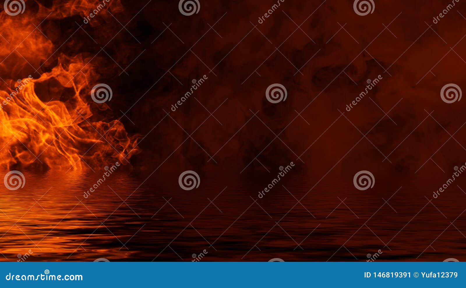Blaze Fire Flame Texture Overlays on Isolated Background with Water ...