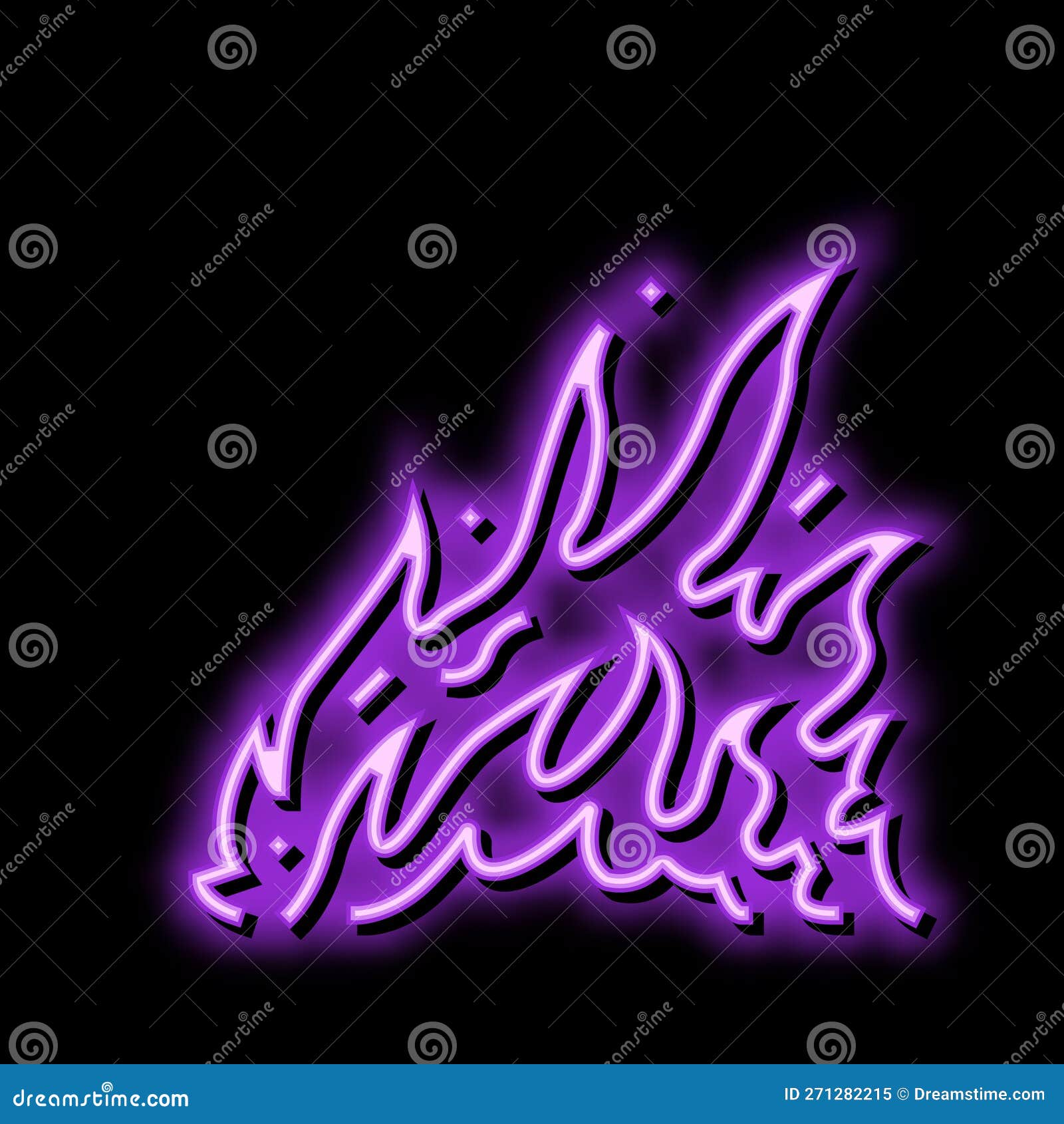 Blaze Fire Flame Texture Background Isolated On Black Background. Stock ...