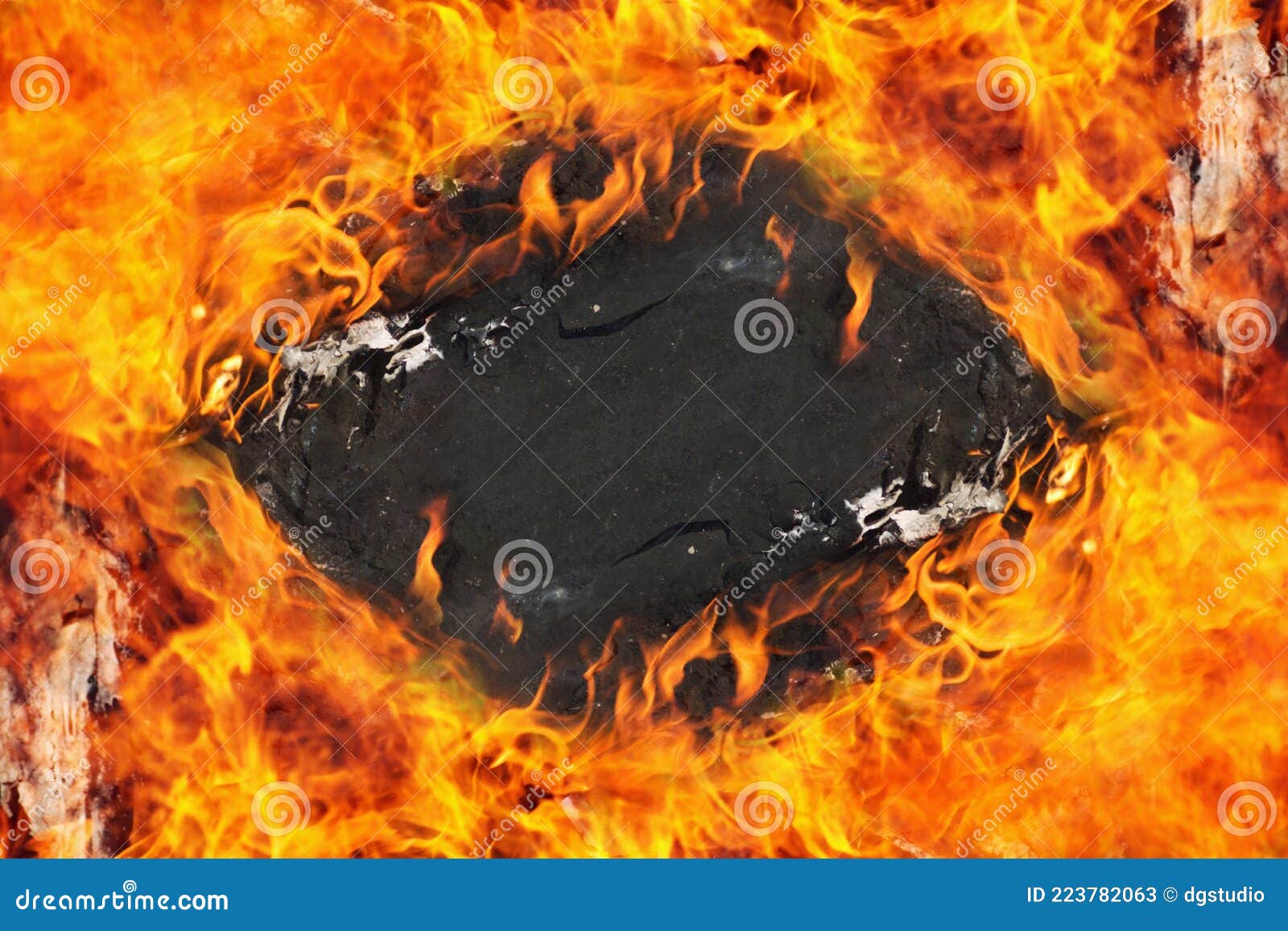 Fire stock image. Image of life, myth, desig, fiery - 223782063