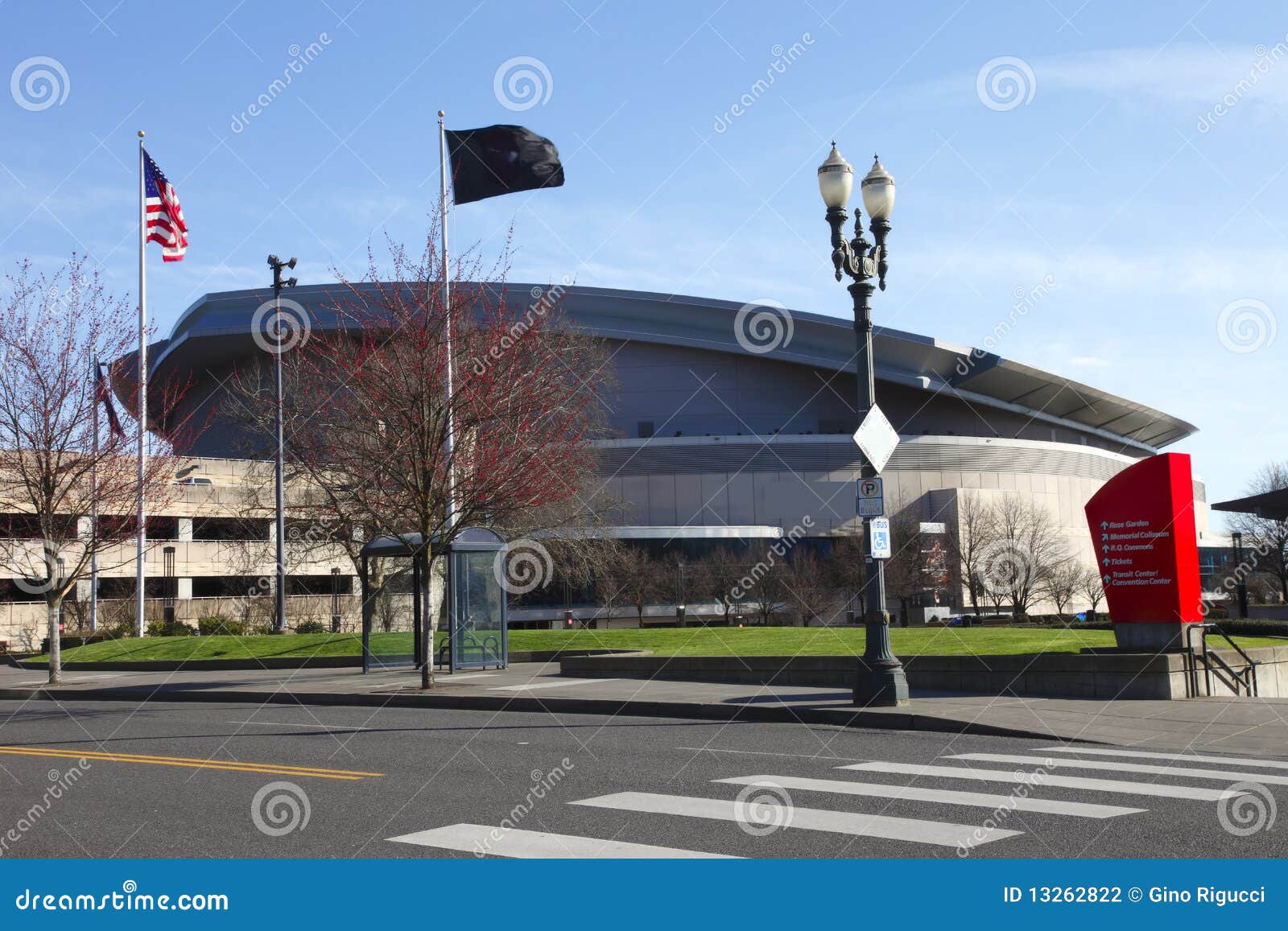Blazer S Stadium, Portland or. Stock Photo - Image of oregon, arena ...