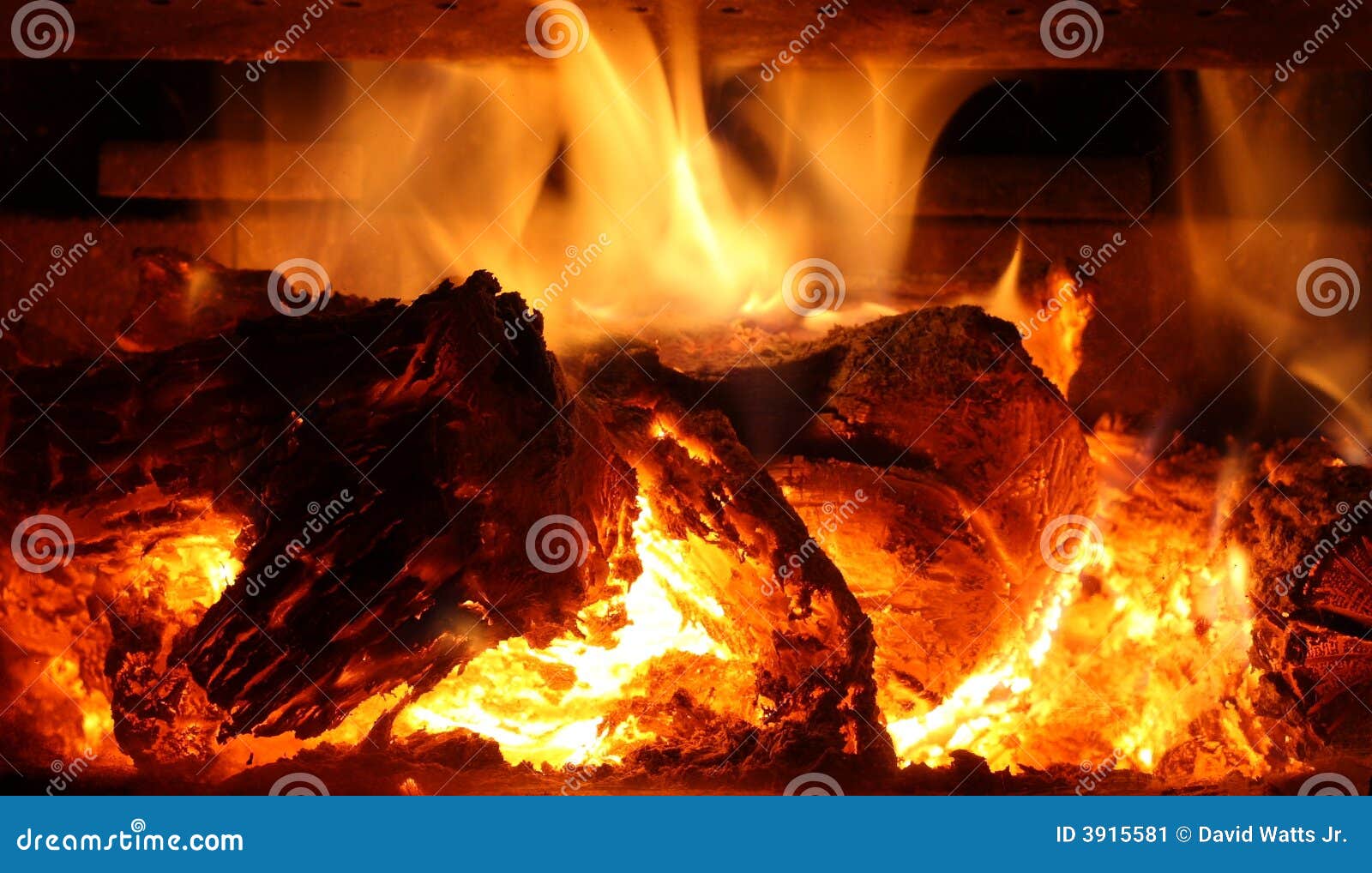 Blazing Fire stock image. Image of burning, flame, heat - 3915581