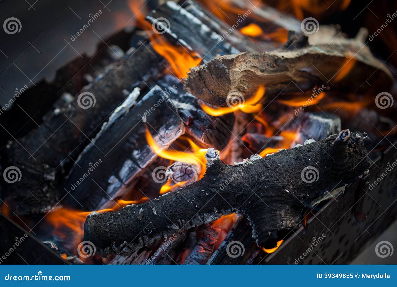 Blazing fire stock image. Image of home, texture, energy - 39349855