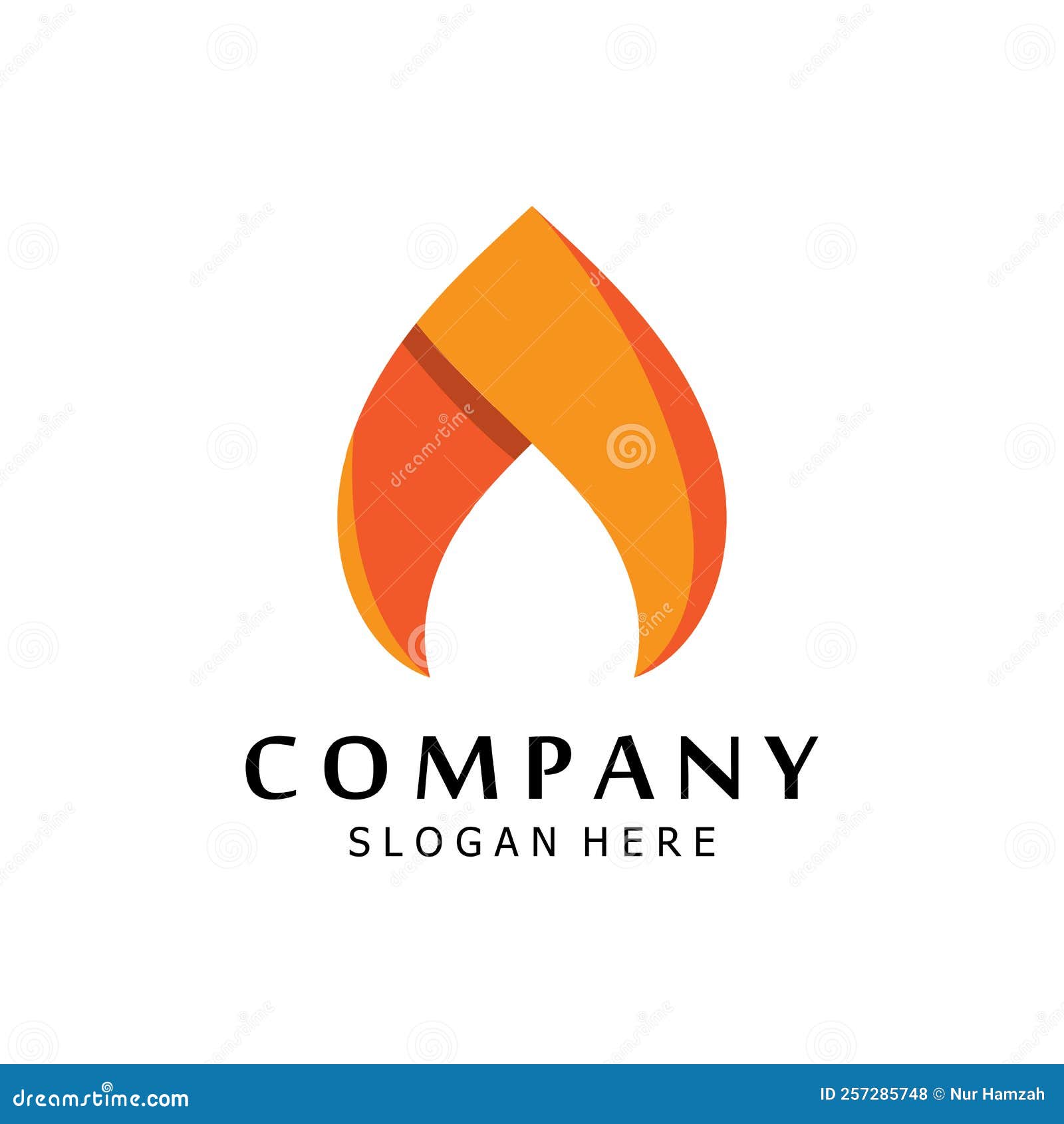 Blazing Fire, Embers, Fireball Logo and Symbol Vector Image. with ...