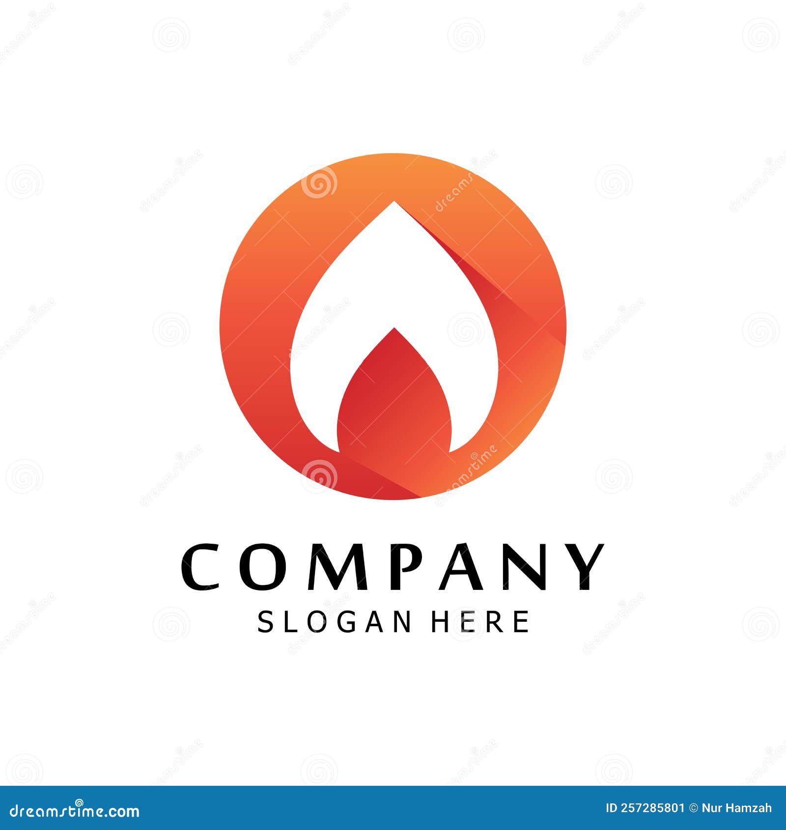 Blazing Fire, Embers, Fireball Logo and Symbol Vector Image. with ...