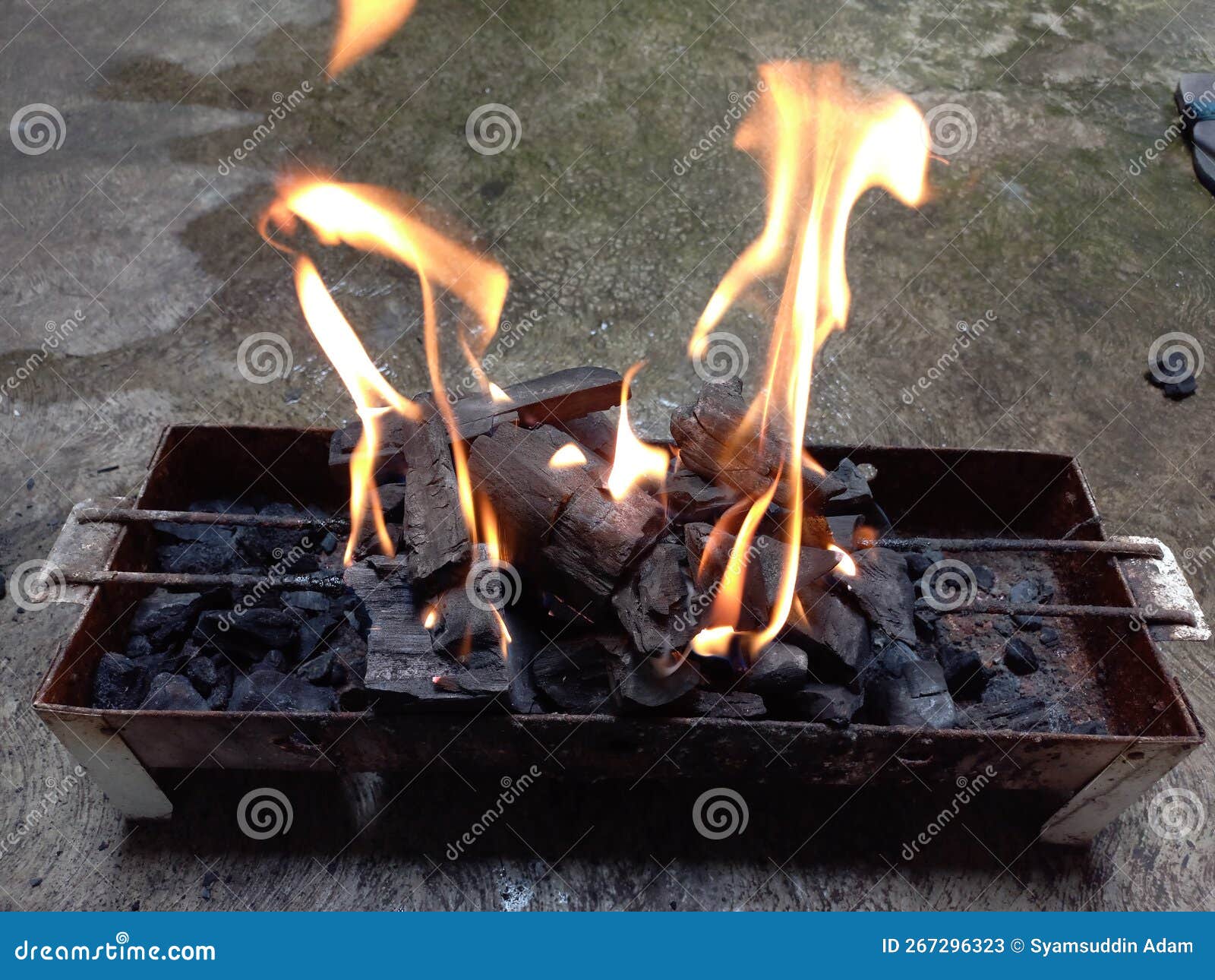 A Blazing Fire is Hot and Burning Stock Image - Image of blazing ...