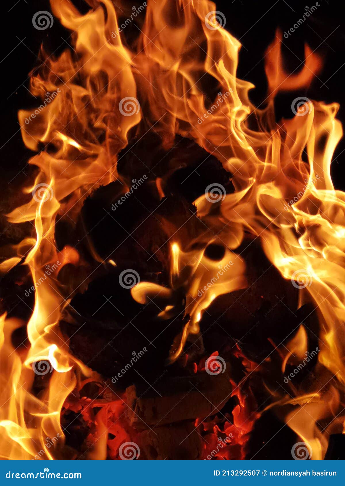 A blazing fire stock image. Image of amazing, fire, scared - 213292507