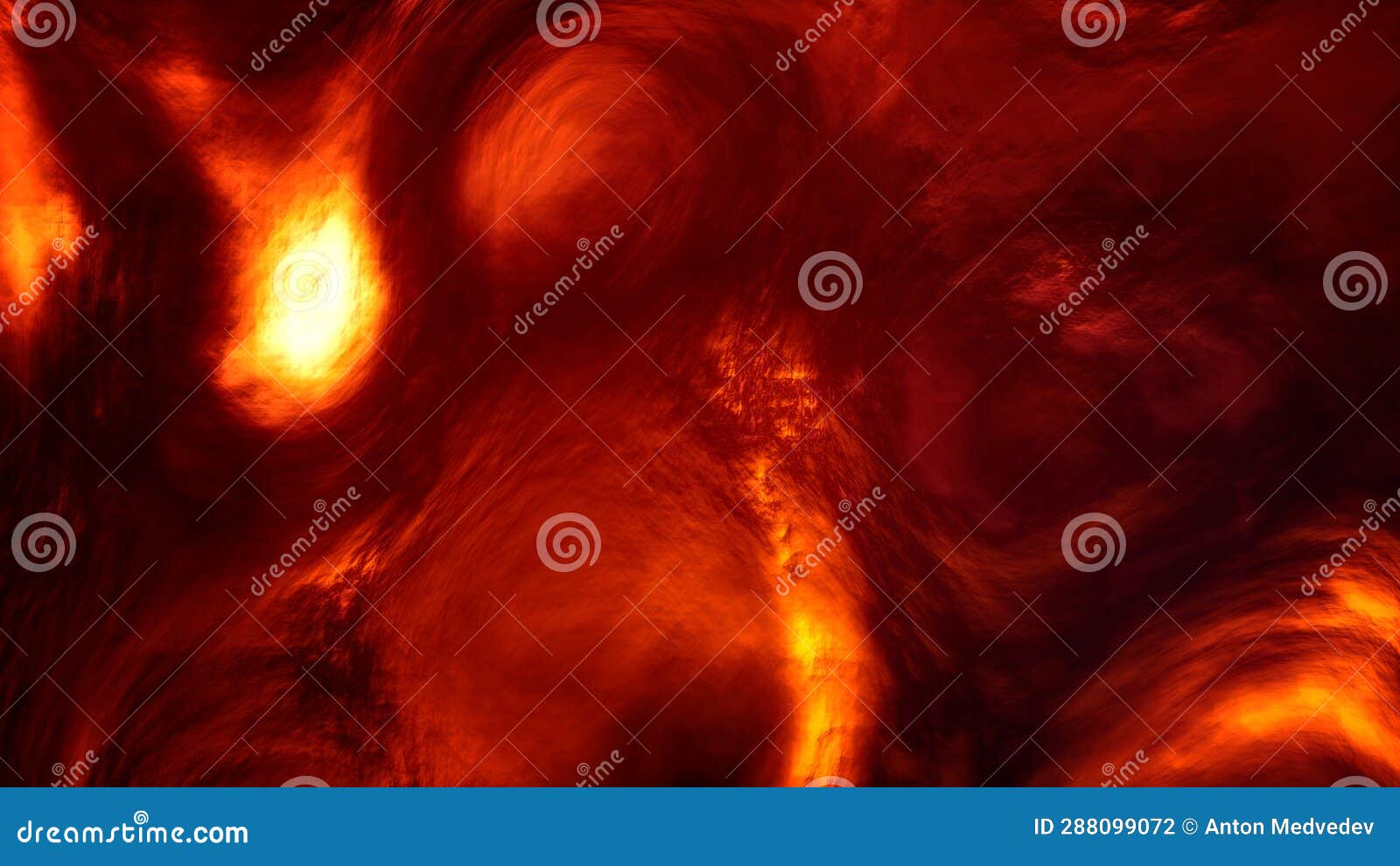 Blazing Red and Orange Strange Curves Texture - Abstract 3D ...