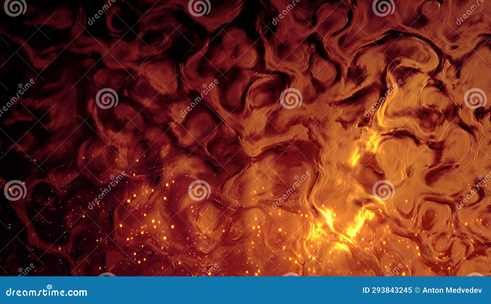 Blazing Red and Orange Strange Lines Texture - Abstract 3D Illustration ...