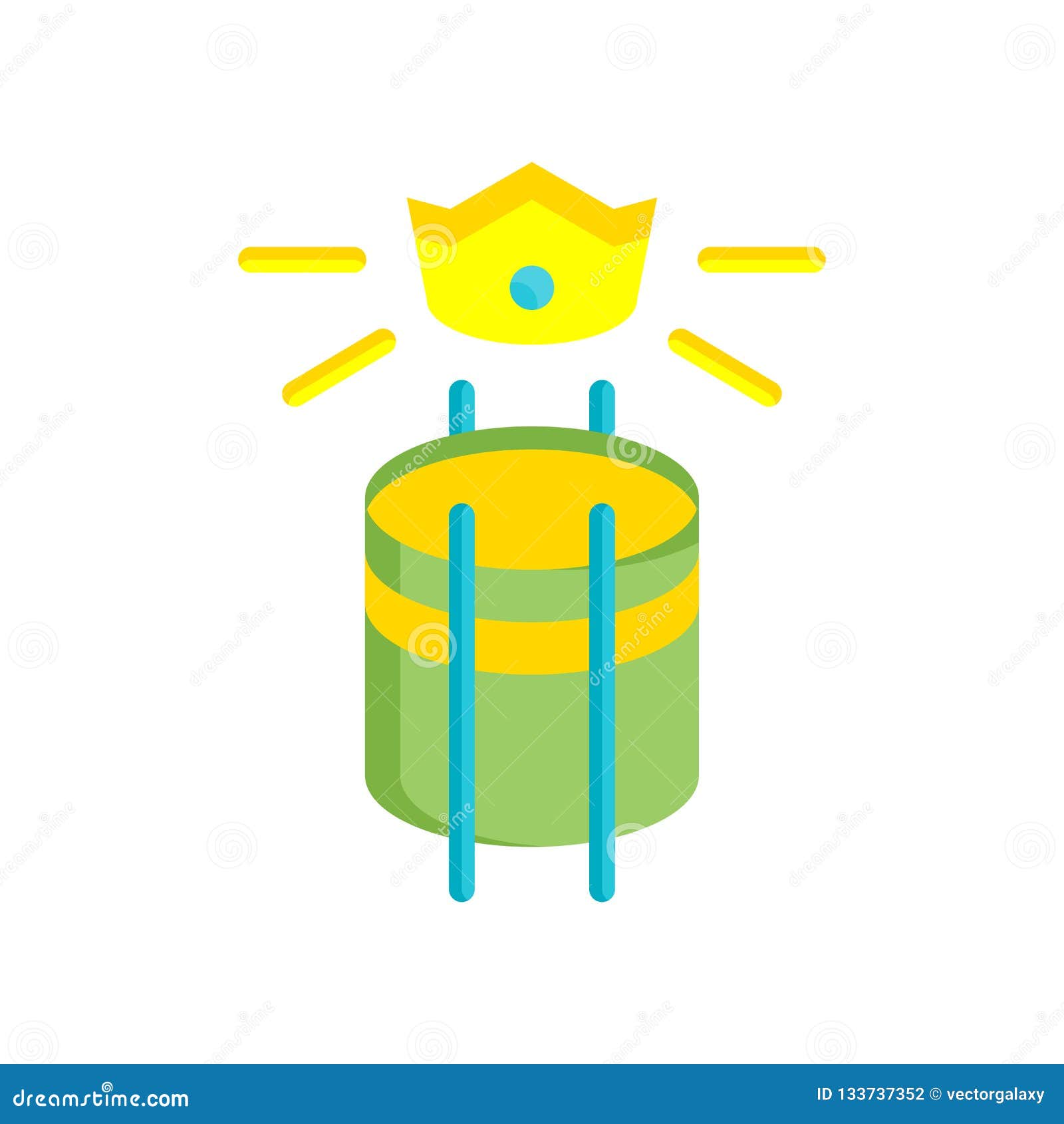 Blazon Icon Vector Sign and Symbol Isolated on White Background Stock ...