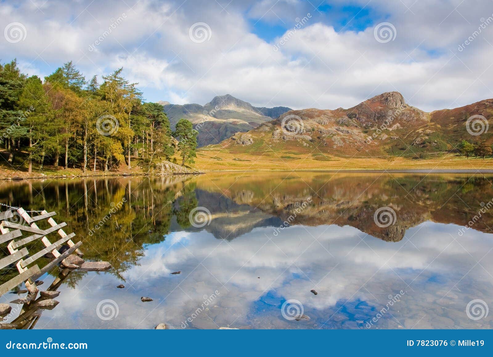 Blea Tarn Lake District Cumbria England UK Between Great Langdale And ...