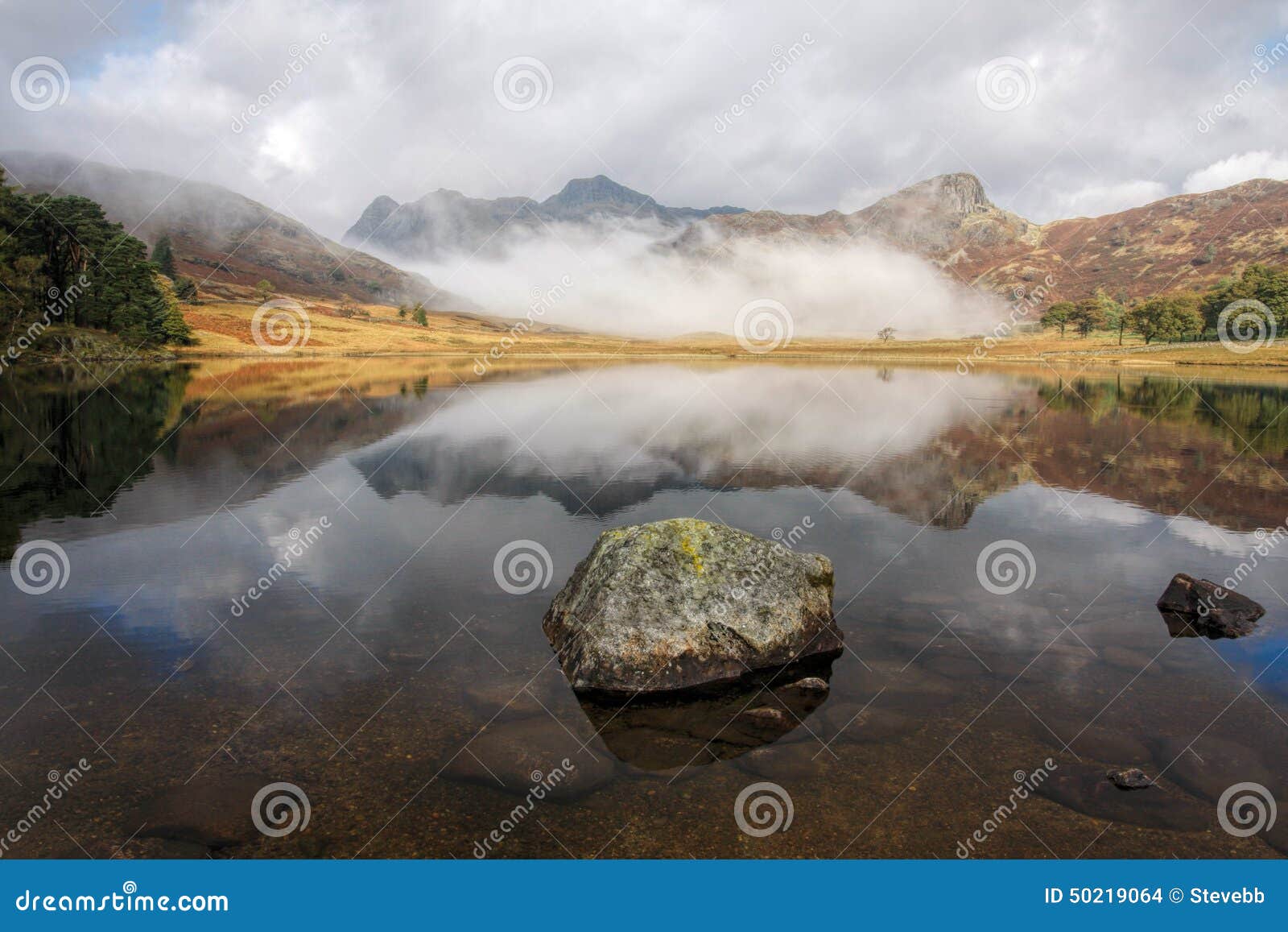 Blea Tarn in the Lake District Stock Photo - Image of cumbria, tarn ...