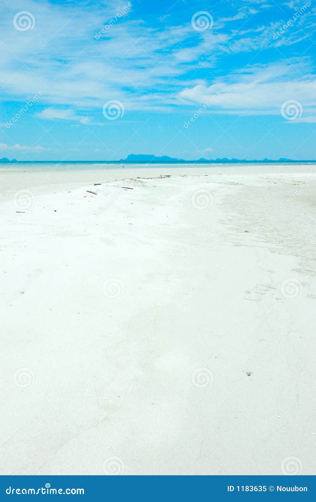 Bleached Sand stock image. Image of thailand, sand, samui - 1183635