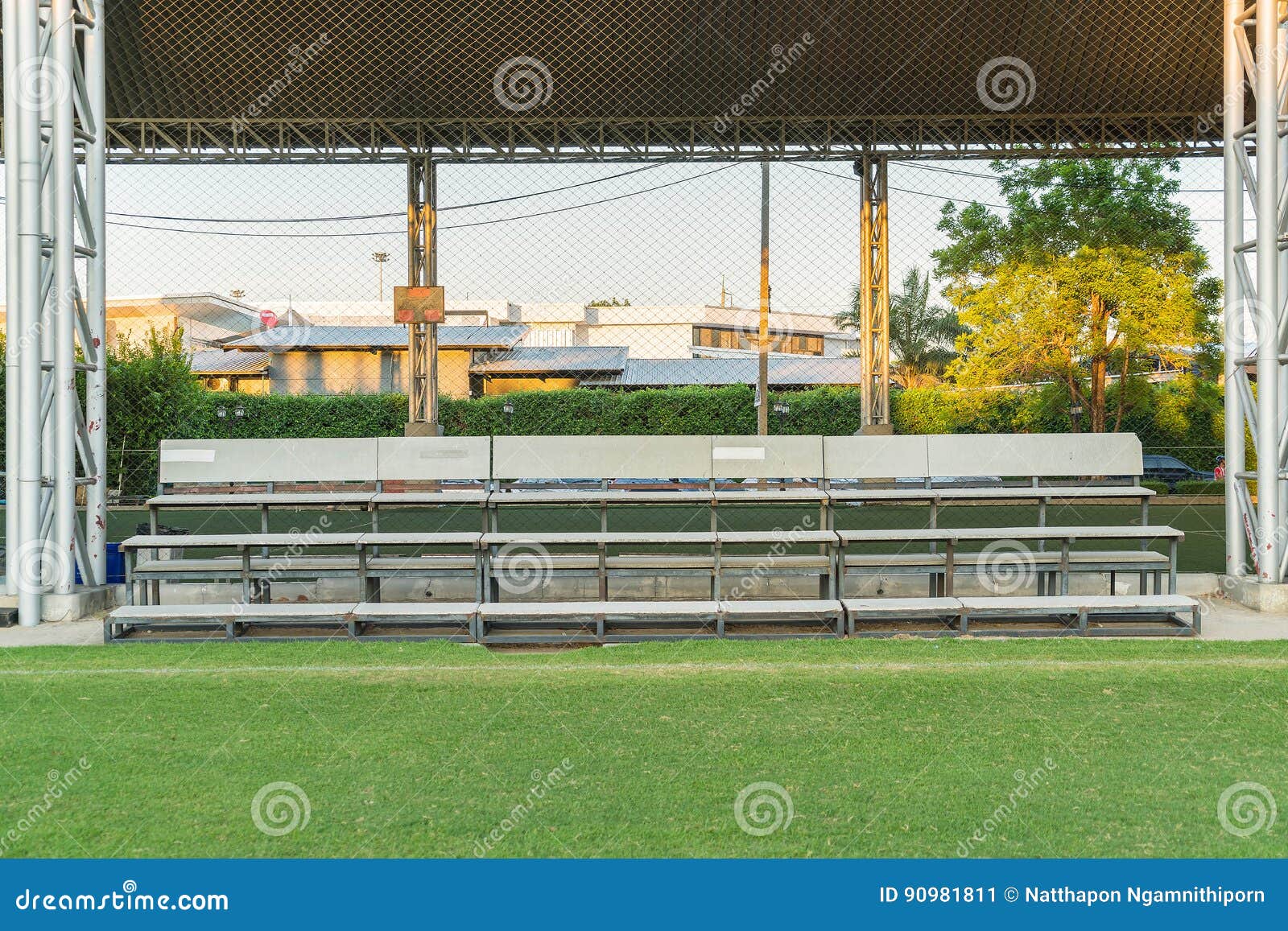 Bleacher stock image. Image of fans, college, school - 90981811