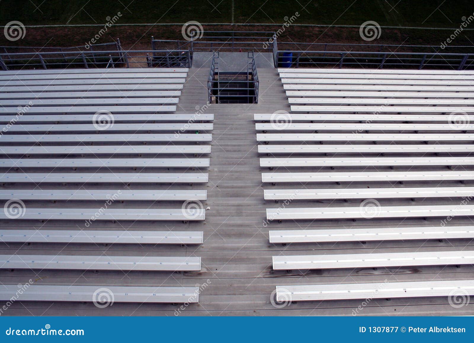 Bleachers stock image. Image of crowd, seats, steps, numbered - 1307877