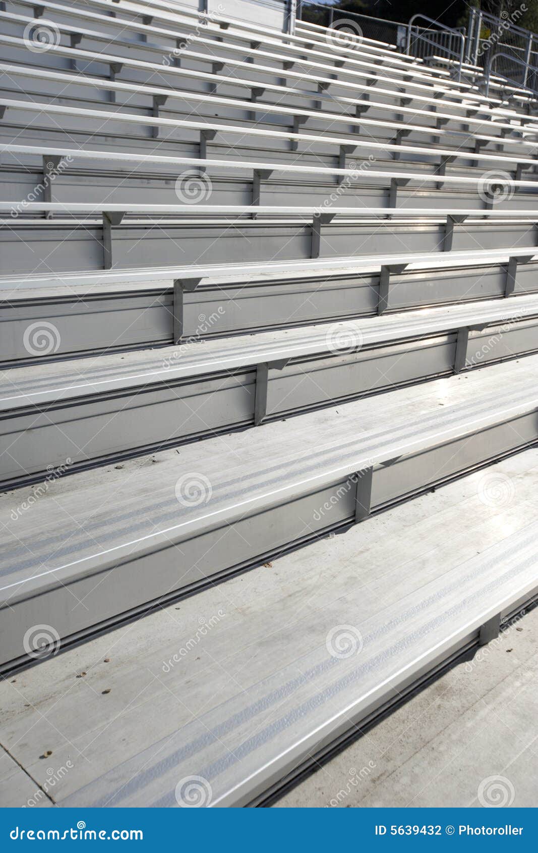 Bleachers stock photo. Image of high, empty, chair, background - 5639432