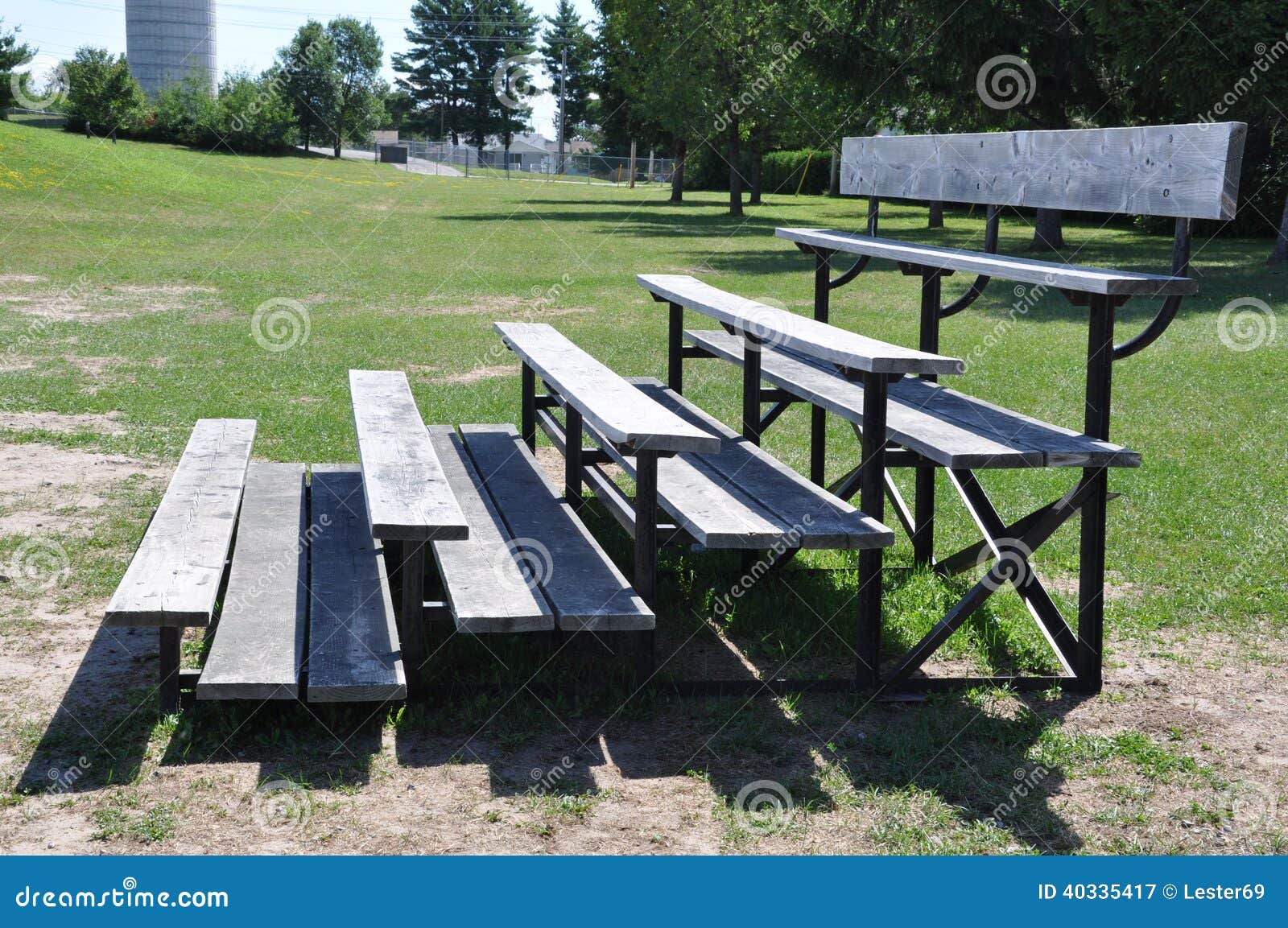 Bleachers stock image. Image of event, furnitures, compound - 40335417