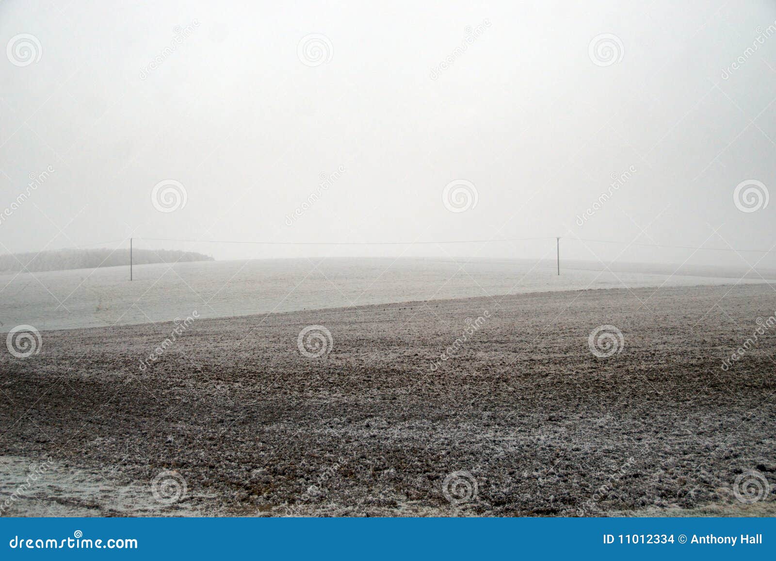 Bleak fields mid winter stock photo. Image of plowed - 11012334