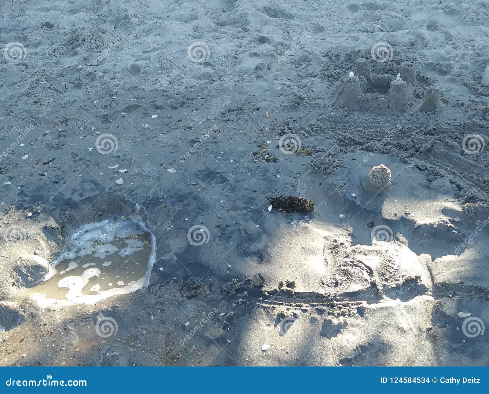 Sandy Castle stock photo. Image of sandy, kingdom, castle - 124584534