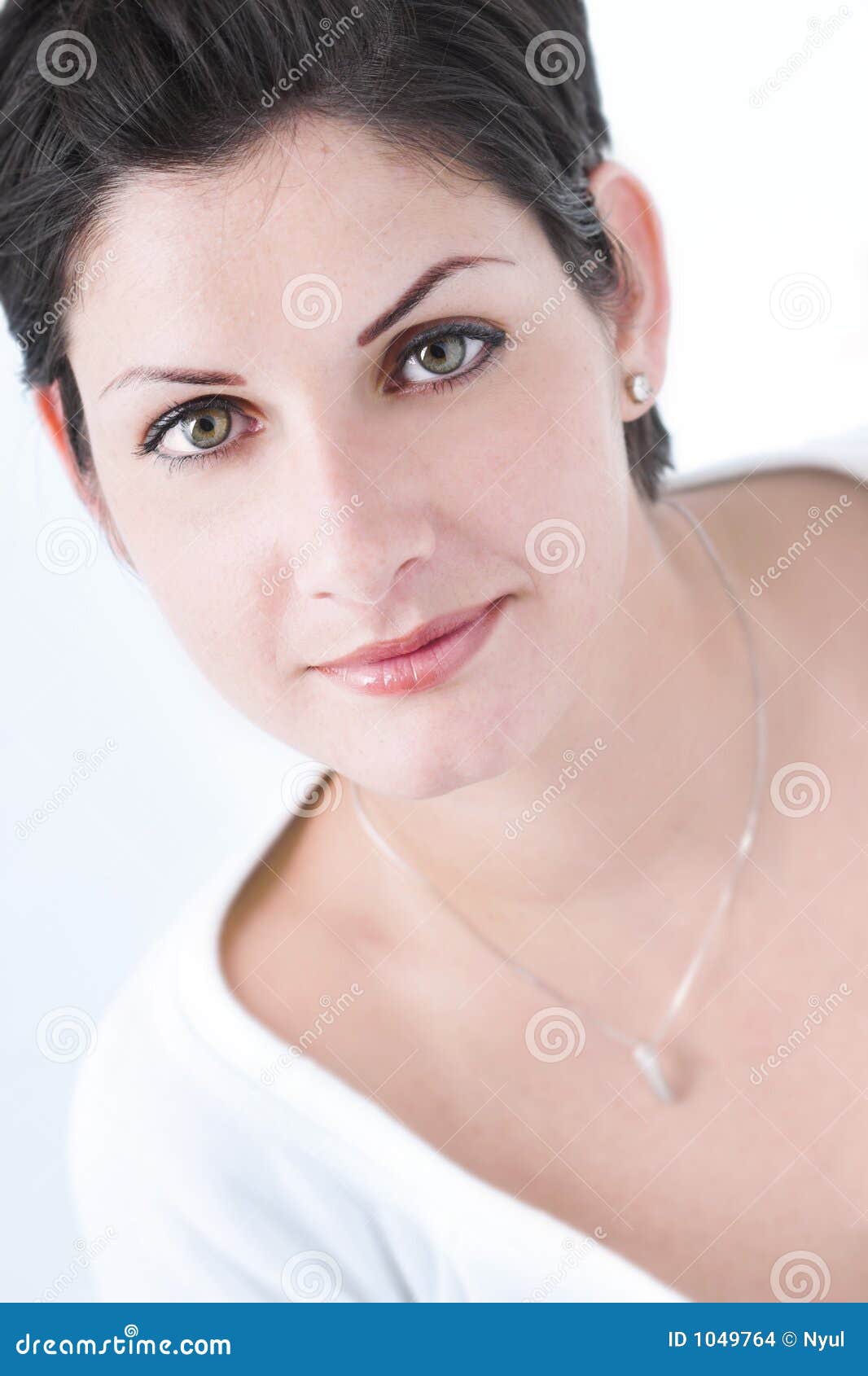 Bleak smile stock photo. Image of adult, attractive, person - 1049764