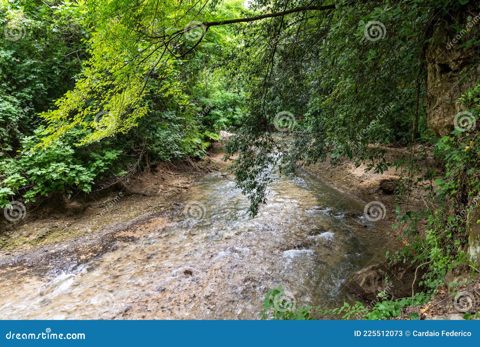 Bleck River Dopo Waterfall of Marble Stock Image - Image of velino ...