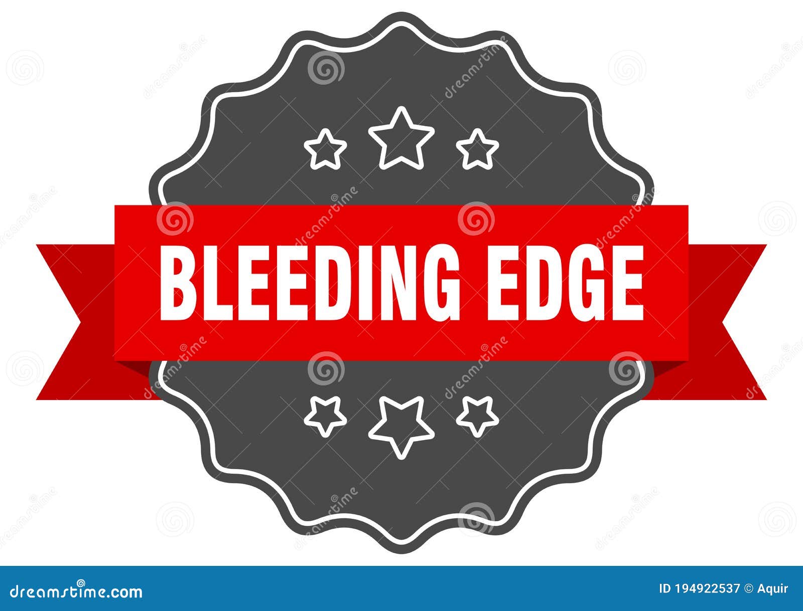Bleeding Edge Stamp. Bleeding Edge Label On Transparent Background ...