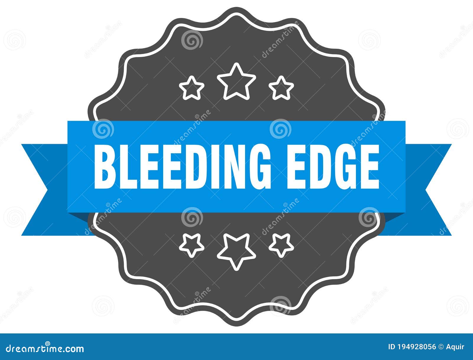 Bleeding Edge Stamp. Bleeding Edge Label On Transparent Background ...