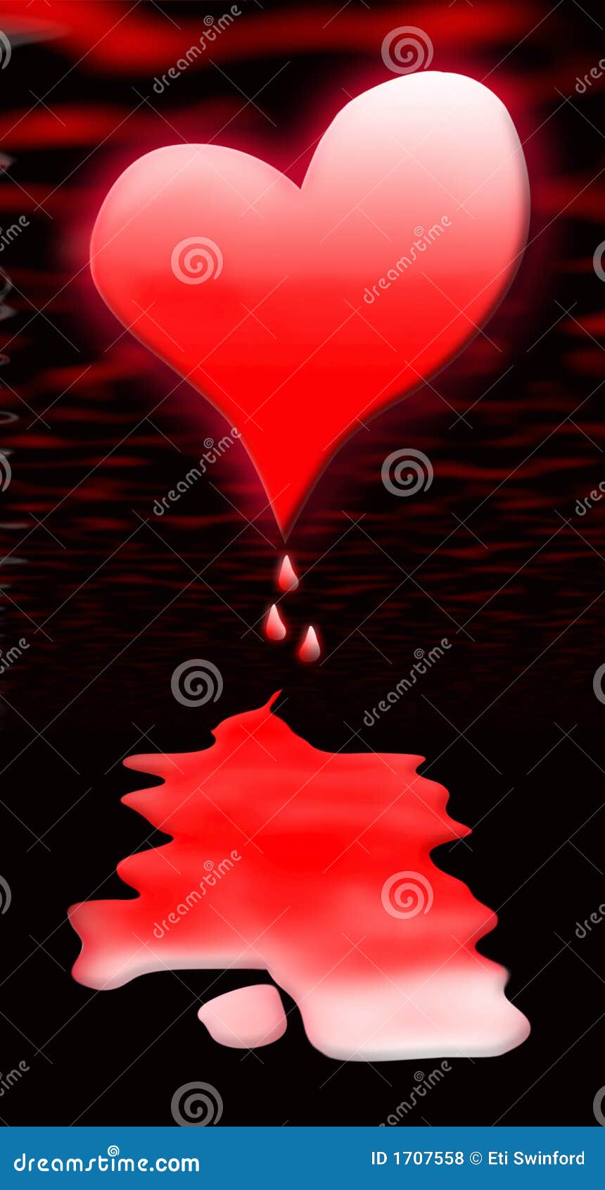 Bleeding heart stock illustration. Illustration of mesmerized - 1707558