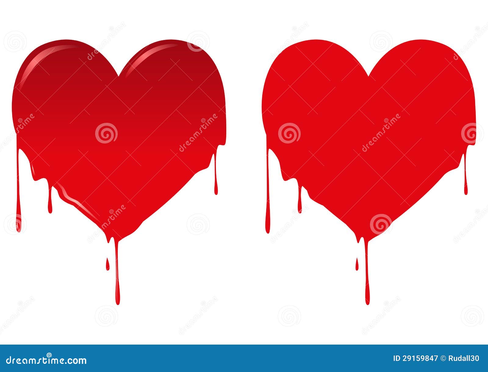 Bleeding Heart stock vector. Illustration of love, bleed - 29159847