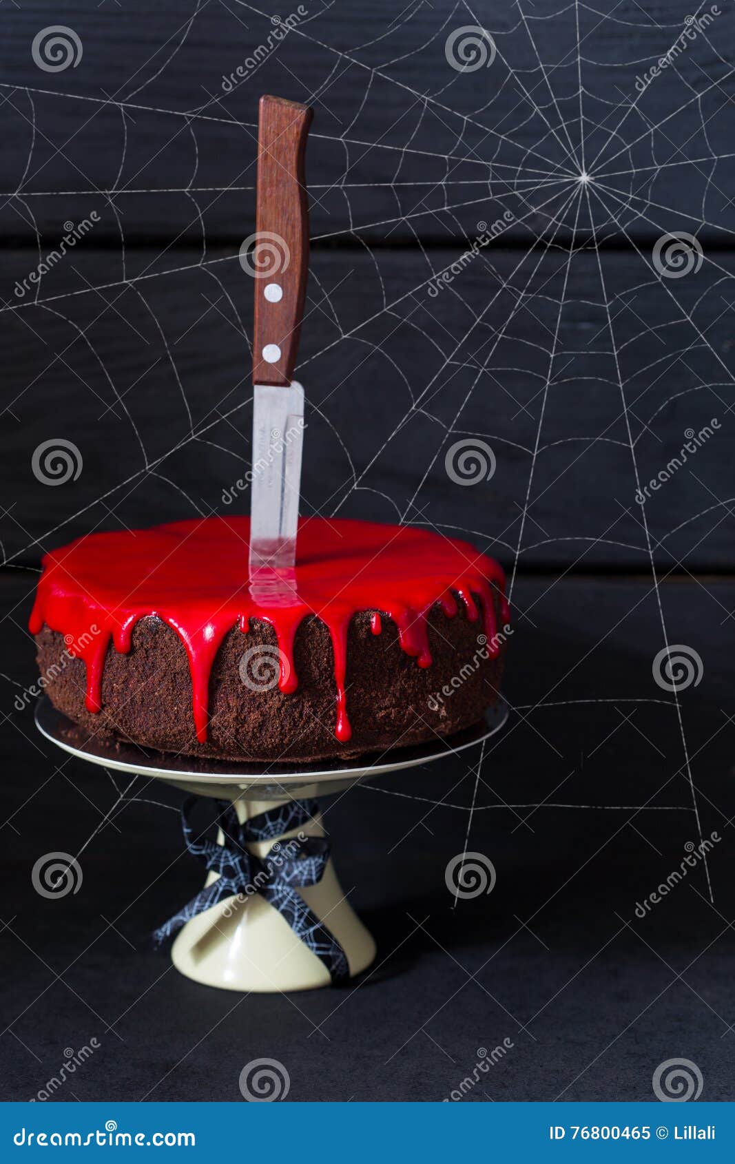 Bleeding monster cake. stock image. Image of monster - 76800465