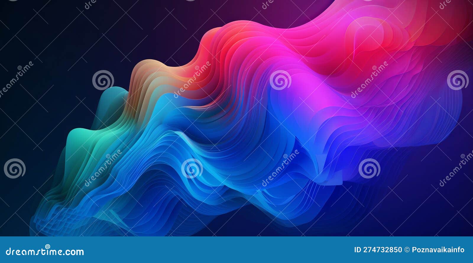 Blend Gradient Bend Background for Digital Wallpaper Design. Space ...