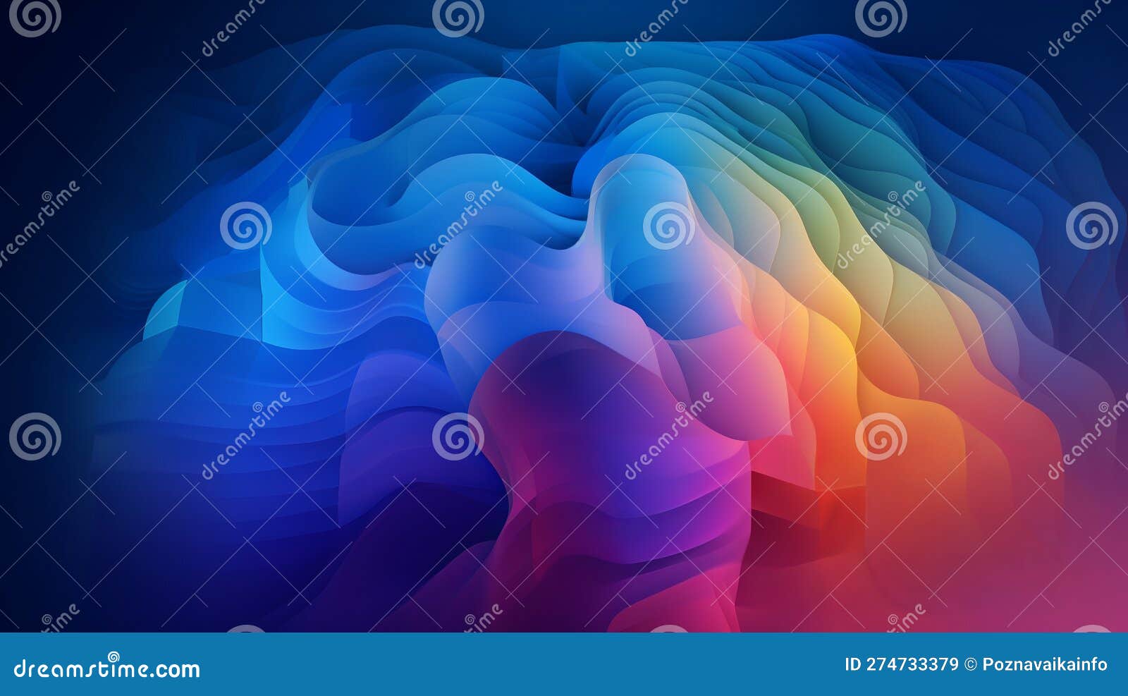 Blend Gradient Bend Background for Digital Wallpaper Design. Space ...