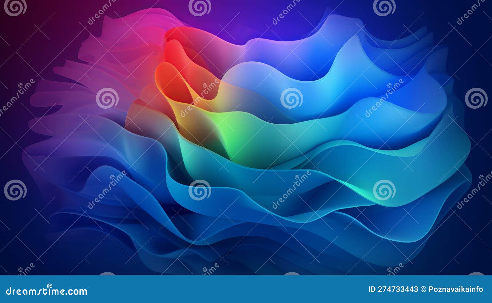Blend Gradient Bend Background for Digital Wallpaper Design. Space ...