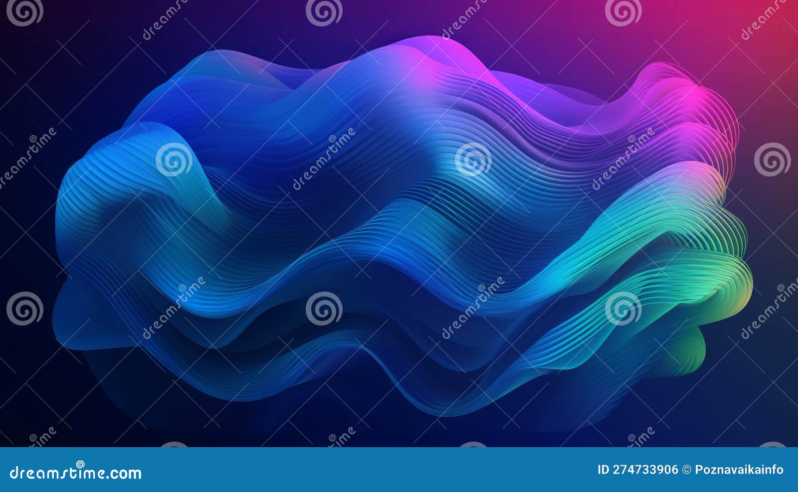 Blend Gradient Bend Background for Digital Wallpaper Design. Space ...