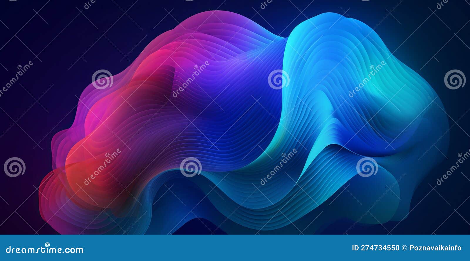 Blend Gradient Bend Background for Digital Wallpaper Design. Space ...