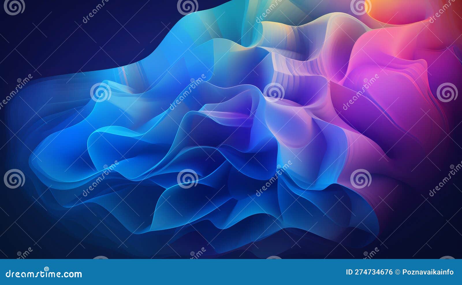Blend Gradient Bend Background for Digital Wallpaper Design. Space ...
