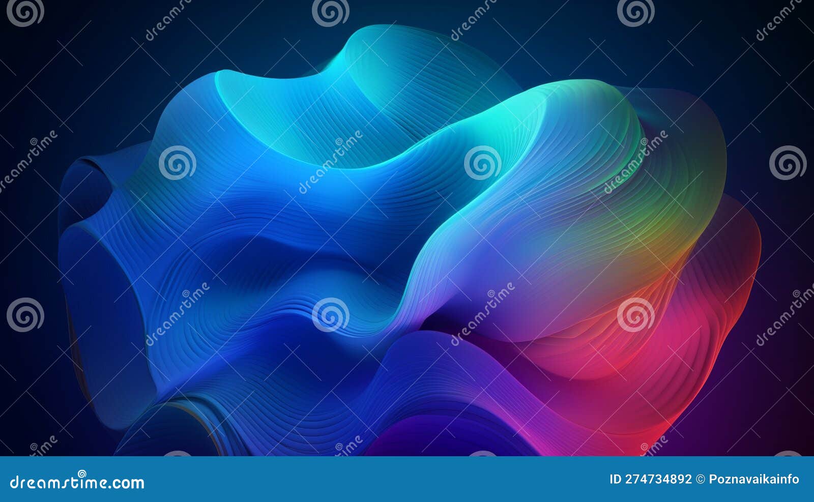 Blend Gradient Bend Background for Digital Wallpaper Design. Space ...